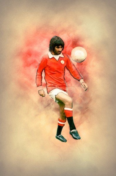 George Best – David Oldman Art